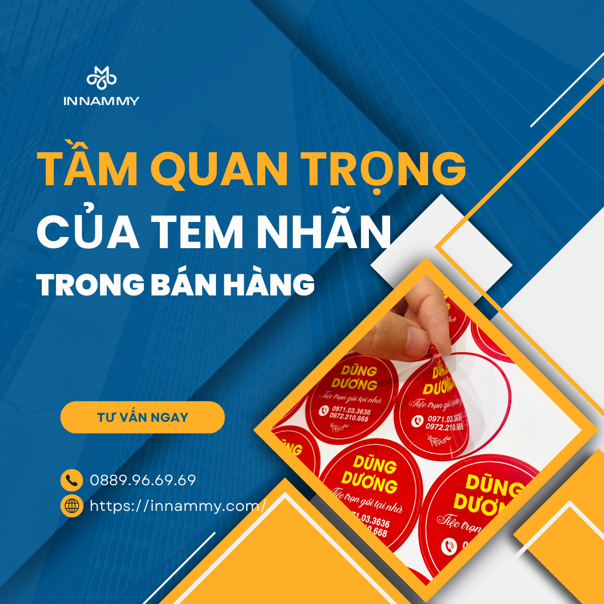 Tầm Quan Trọng Của Tem Nhãn Trong Bán Hàng